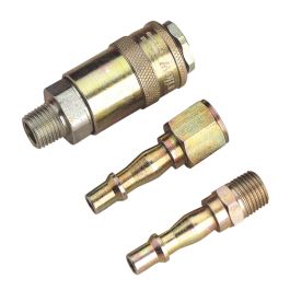 Air Line Fittings - Air Tool Coupling Set