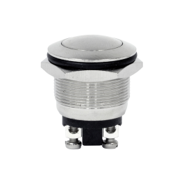 12V Push Button Switch - Brass